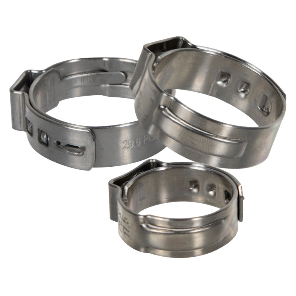 1" OETIKER PEX CLAMP - STAINLESS STEEL (50/BOX) – R.E. Prescott Co., Inc.