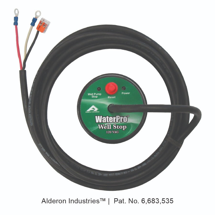 WELL STOP SENSOR, 120VAC BARE LEADS, 15 AMP – R.E. Prescott Co., Inc.