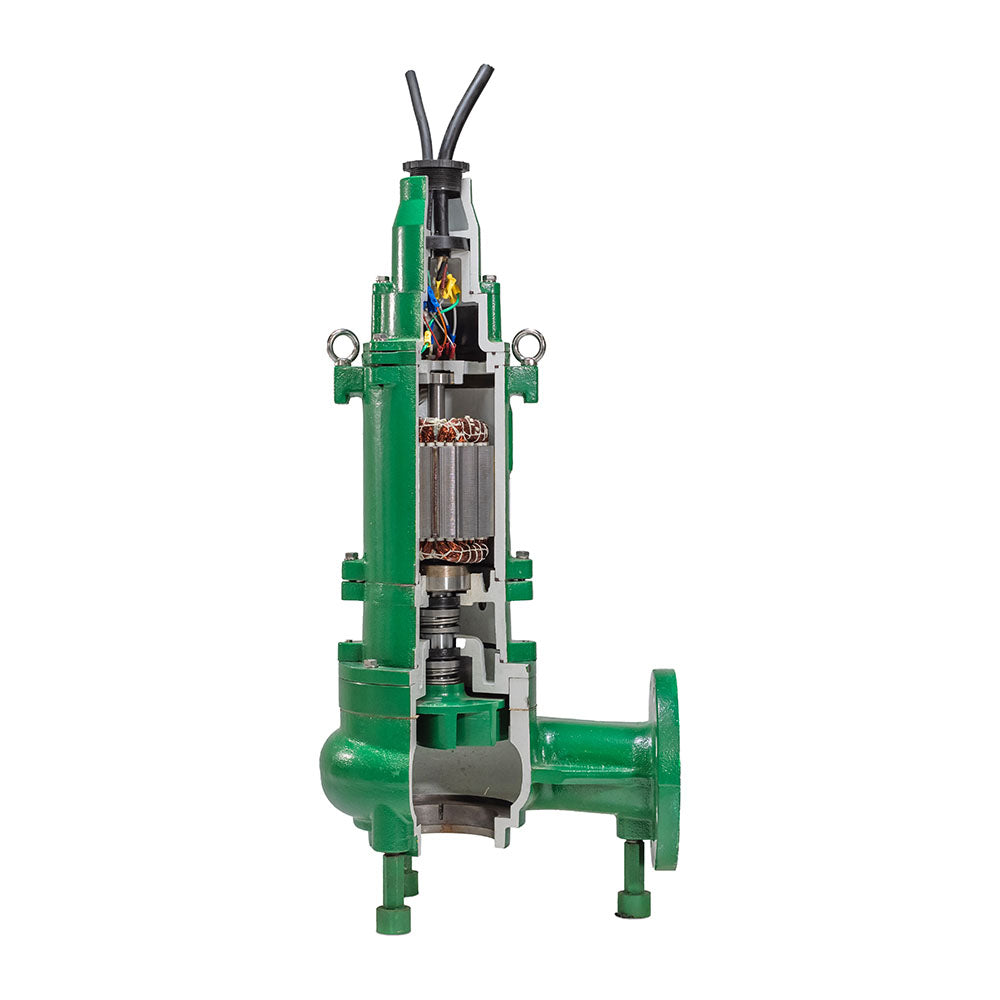 ANCV200M6-35 ASHLAND 2 HP VORTEX SOLIDS HANDLING PUMP 4" DISCHARGE 208 ...