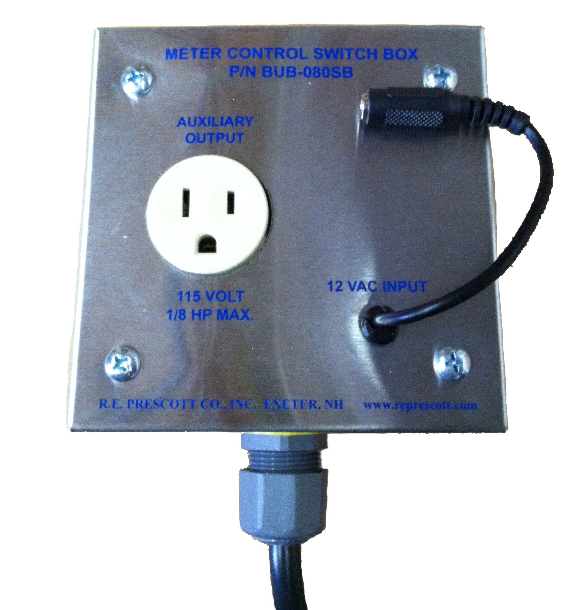 METER CONTROL SWITCH BOX – R.E. Prescott Co., Inc.