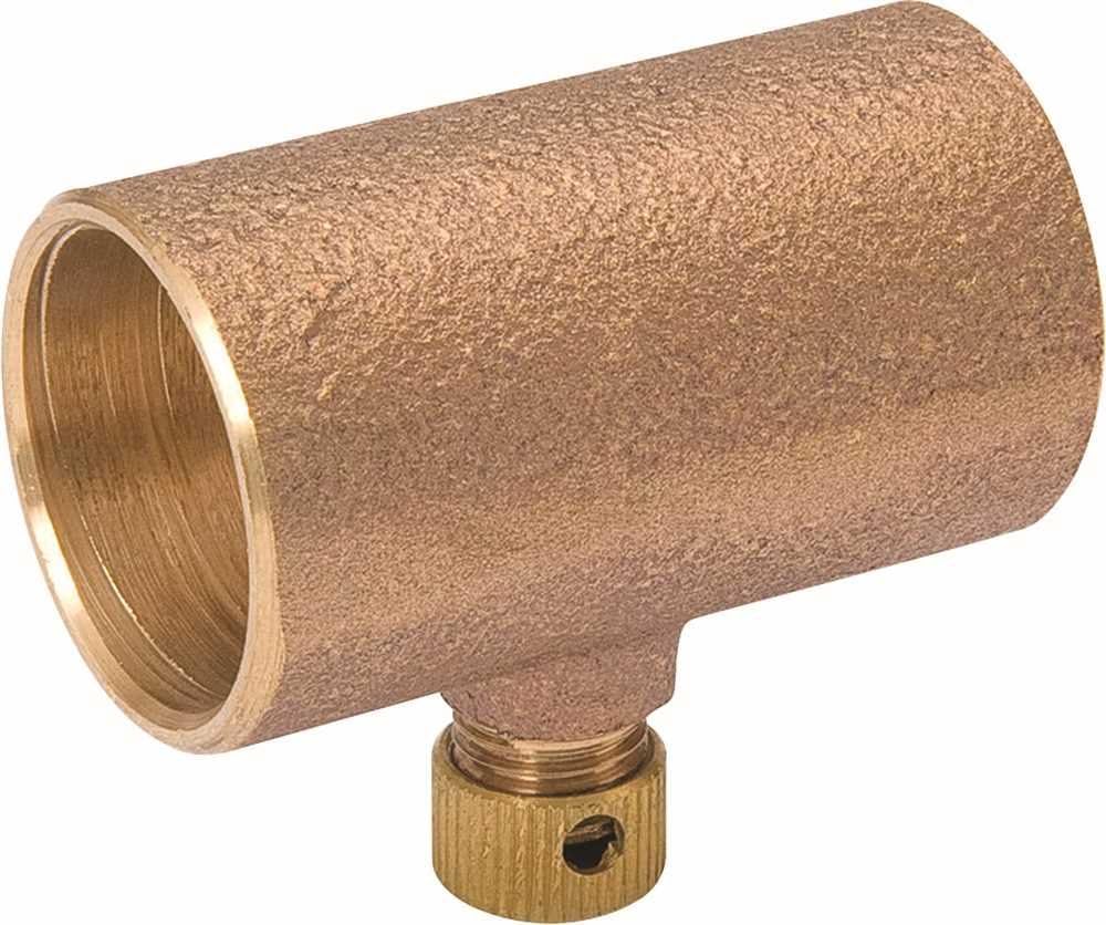 3/4" CXC JET COUPLING w/DRAIN - NO-LEAD – R.E. Prescott Co., Inc.