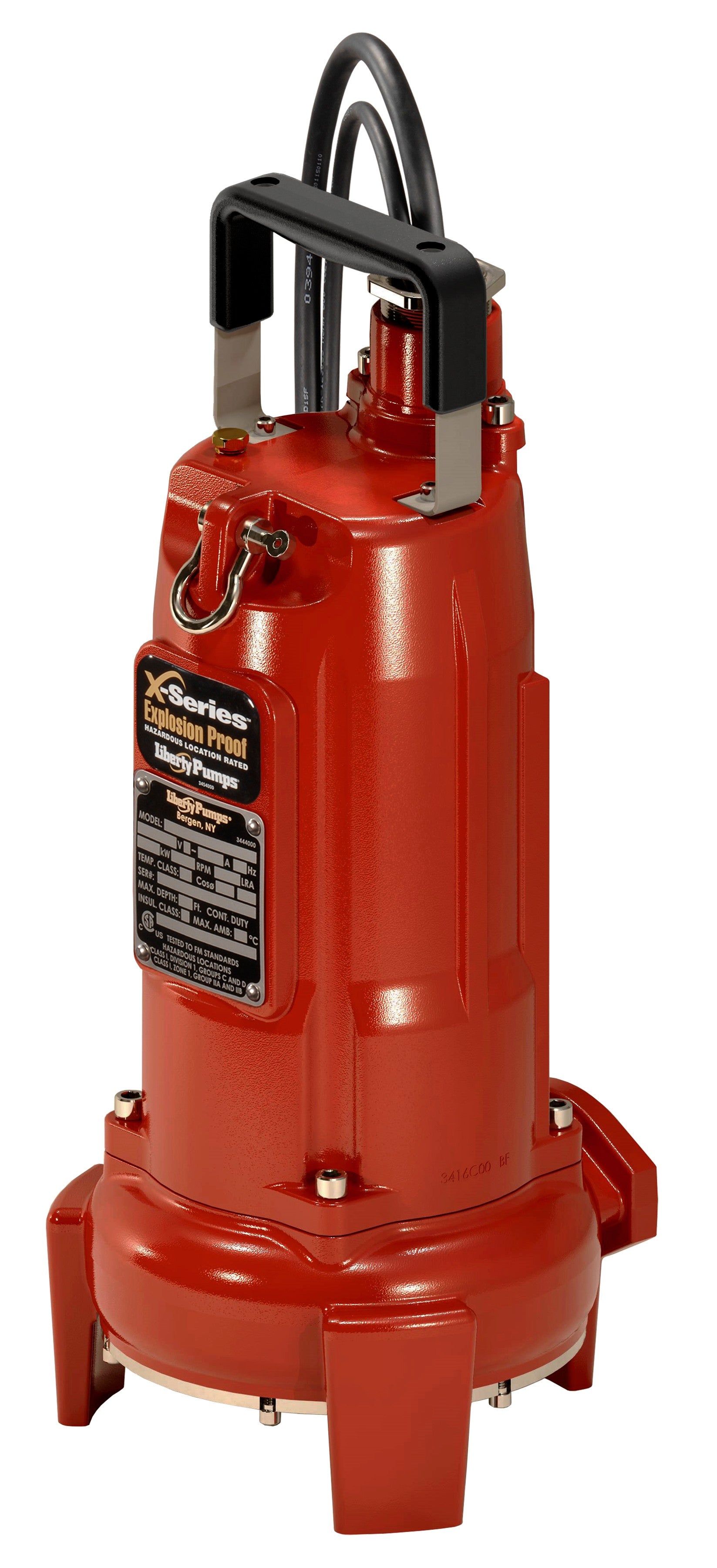 2 HP EXPLOSION PROOF LIBERTY GRINDER PUMP 230V MANUAL, 25' CORD – R.E ...